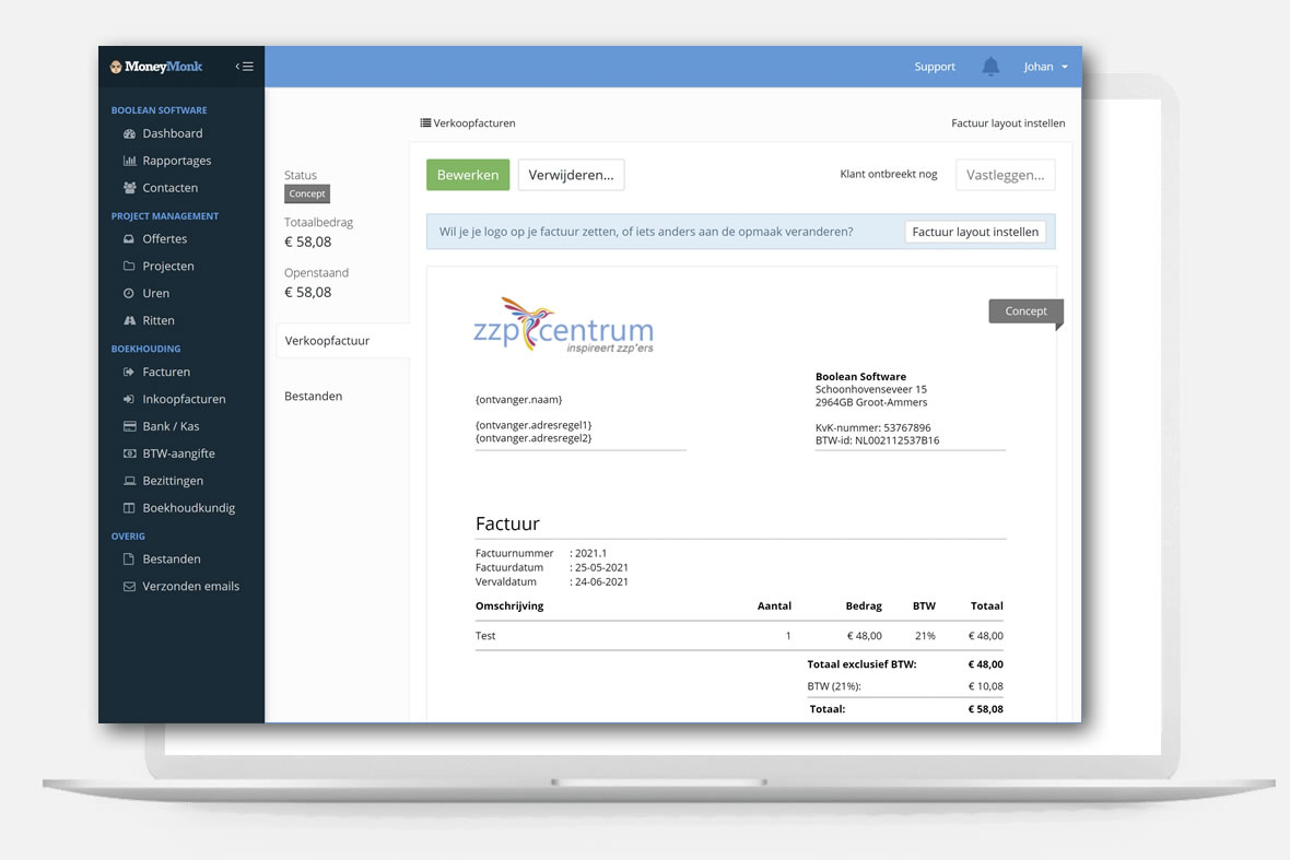 Getest: MoneyMonk als boekhoudprogramma voor zzp'ers. Top pakket!